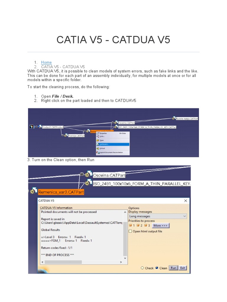 Catia V5 - Catdua V5 | PDF
