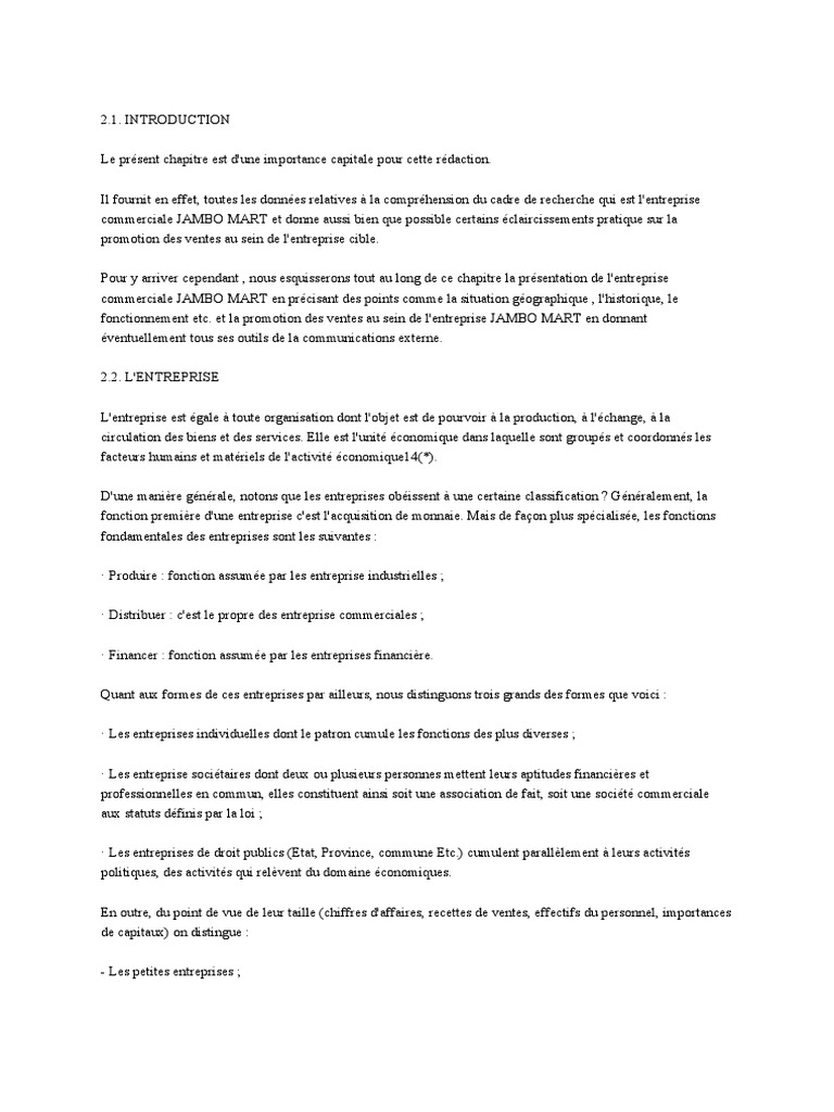 Présentation de Jambo Mart Lubumbashi | PDF | Business | République ...