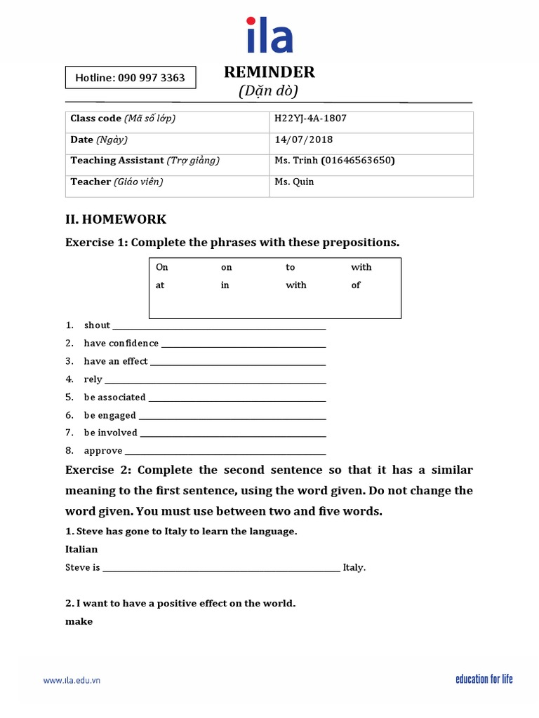 Unit 1 - Elt Exercise 4 | PDF | Foods | Brand