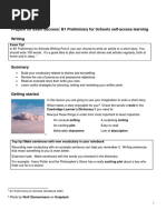 Cambridge Primary Progression Test: English Paper 2 | PDF | Verb | Adverb