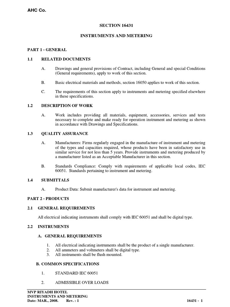 Instruments and Metering | PDF | Electromagnetism | Transformer