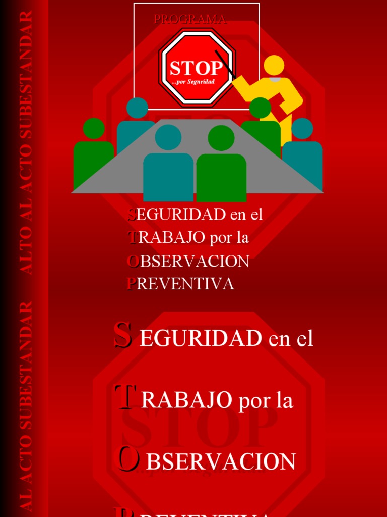 Programa STOP: Seguridad en el Trabajo | PDF | Negocios | Informática
