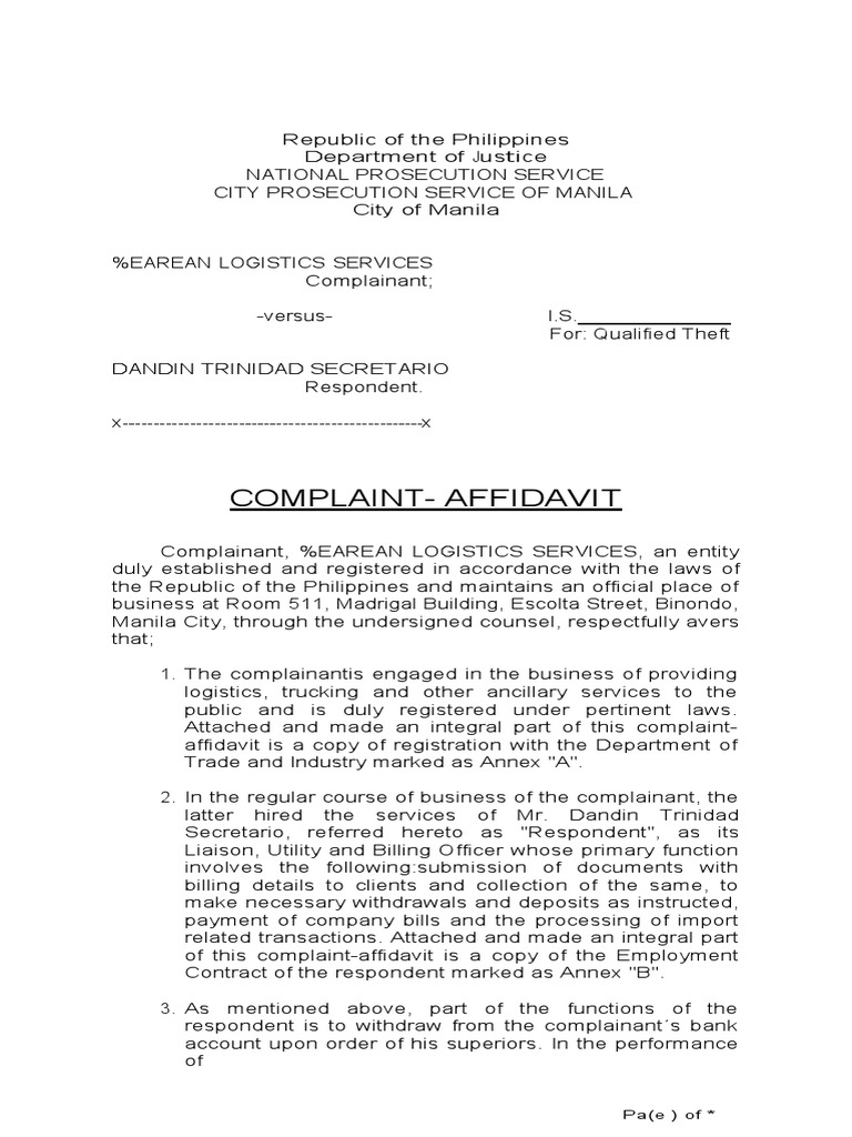 Qualified Theft Case | PDF | Theft | Common Law