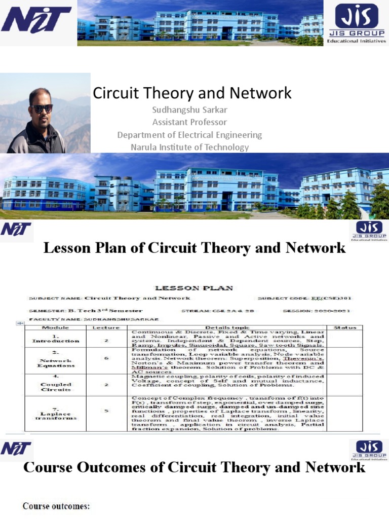 Lecture-1 - Introduction To Circuit Theory | PDF | Electrical Network ...