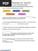 RBT f3 Latihan Anggaran Kos | PDF