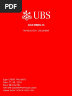 Swift Formatting Guidelines Mt103 Mt210 | PDF | Ubs | Payments
