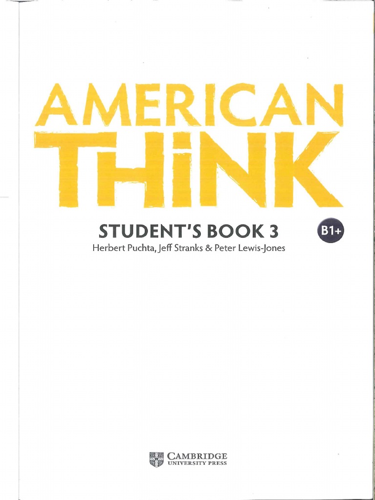 Think 3 - Student Book | PDF