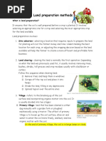 Module 6 Land Preparation Presentation | PDF | Tillage | Ditch