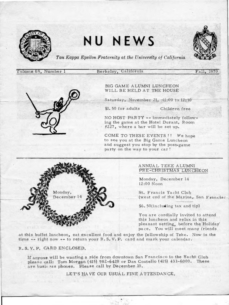 Nu News 1970-10 F | PDF | Leisure | Sports