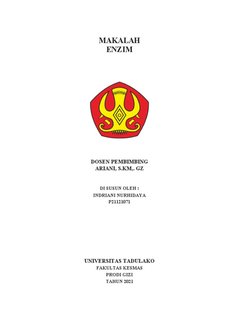 Makalah Enzim | PDF