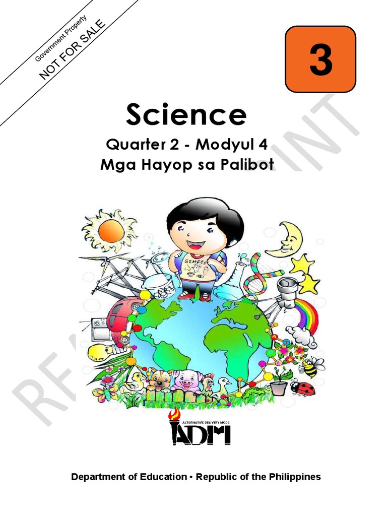 Science: Quarter 2 - Modyul 4 Mga Hayop Sa Palibot | PDF ...