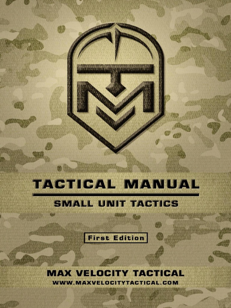 Tactical Manual Small Unit Tactics by Max Alexander | PDF | Magazine ...