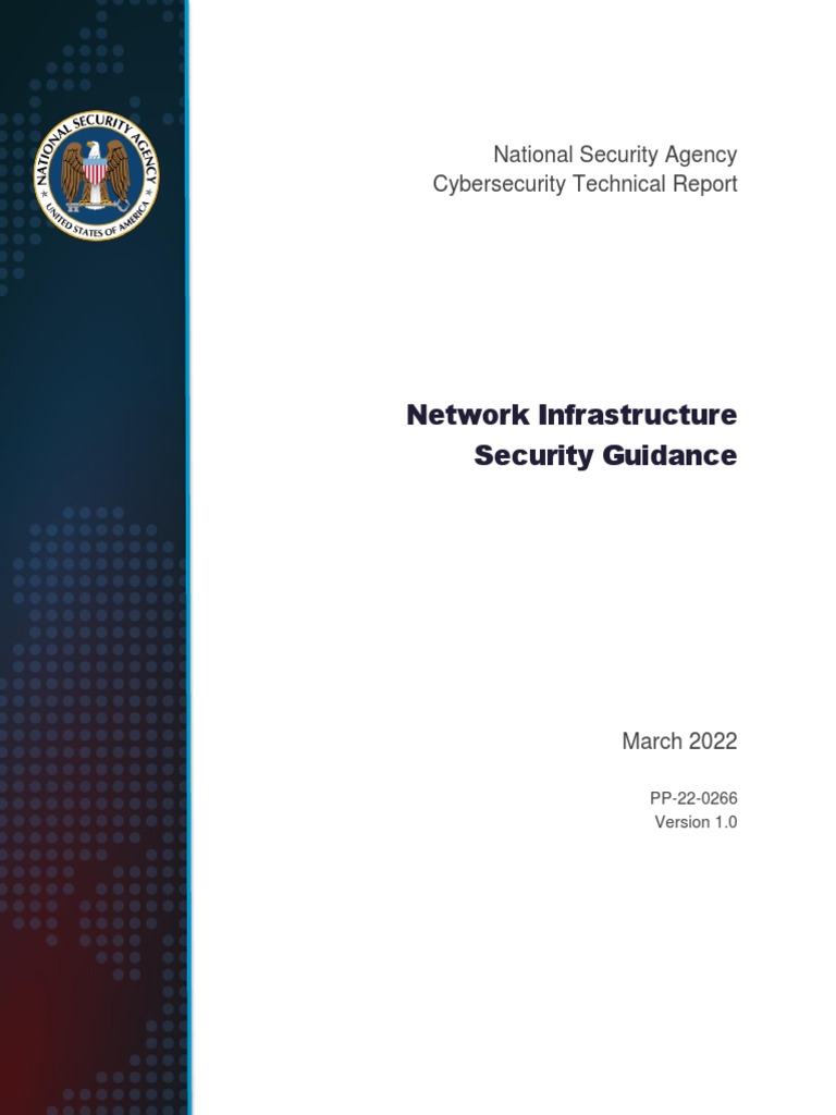 Network Infrastructure Security Guidance | PDF | Computer Network | Radius