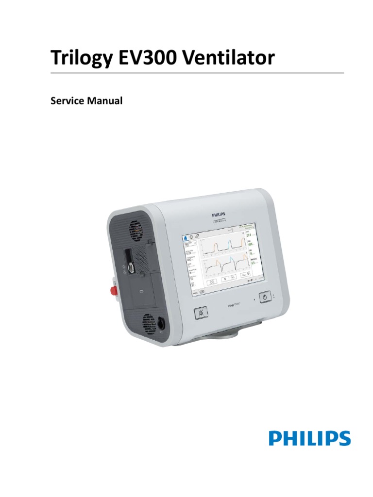 Trilogy EV300 Ventilator: Service Manual | PDF | Usb | Electromagnetic ...