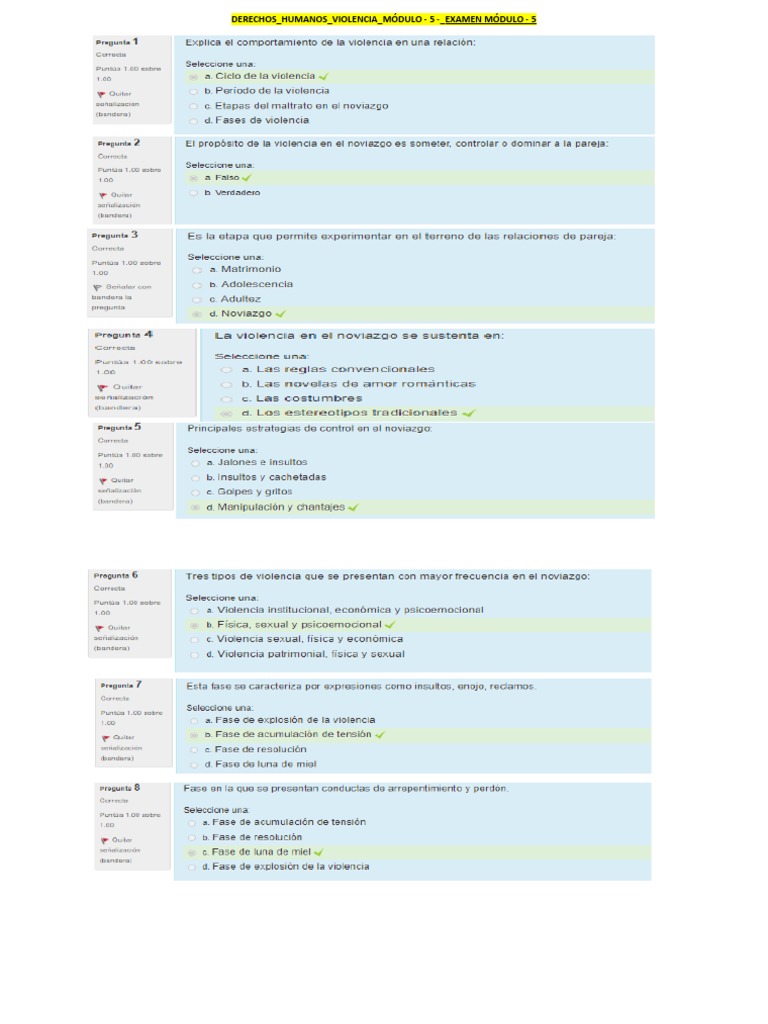 Examen Modulo 5 | PDF