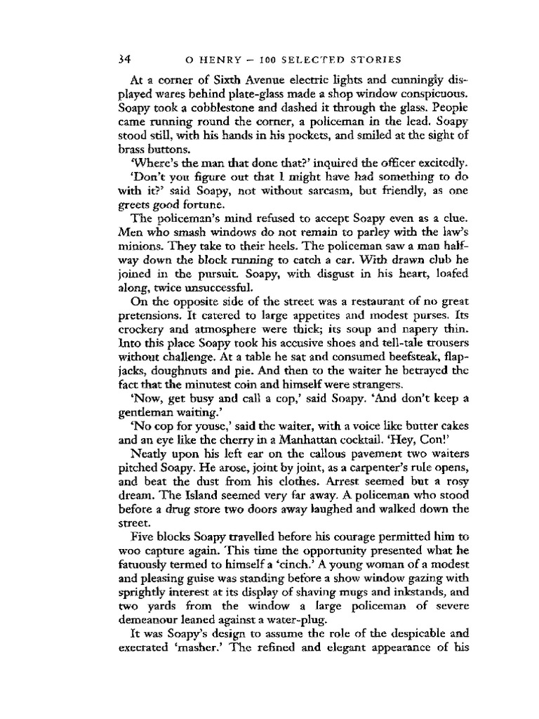 Short Stories From 100 Selected Stories 35 | PDF