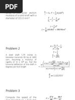 Machine Design Problem Set | PDF | Gear | Belt (Mechanical)