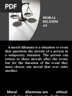Three Levels of Moral Dilemma | PDF | Autonomy | Stereotypes