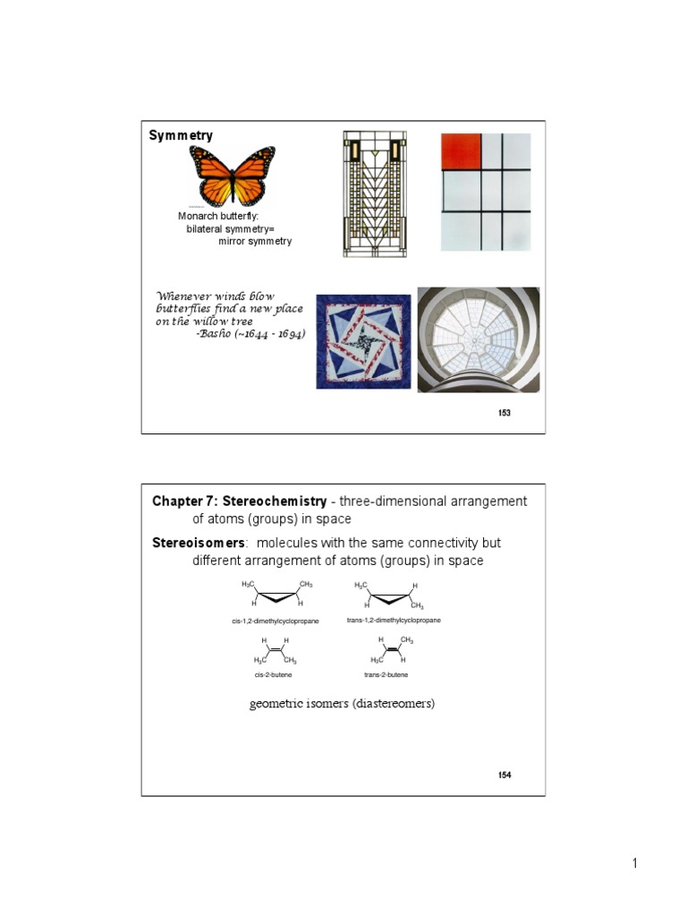 Chapter - 7 Optical Activity and Chirality | PDF | Chirality (Chemistry ...
