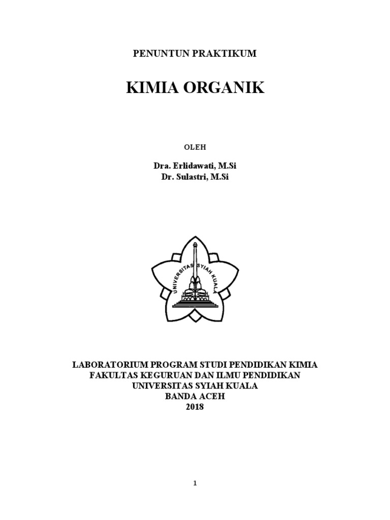 Penuntun KIMIA Organik | PDF