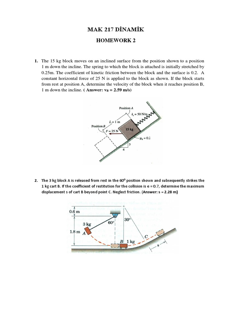 MAK 217 2. Ödev | PDF