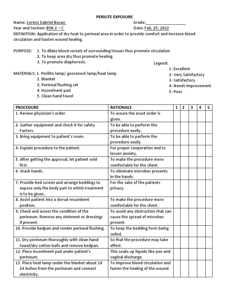 Bucao Perilite-Exposure | PDF | Patient | Health Care