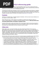 PULP Referencing Guide Edited | PDF | Essays | Citation