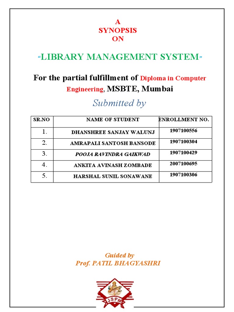 Library Managemenr System New | PDF | Libraries | Librarian