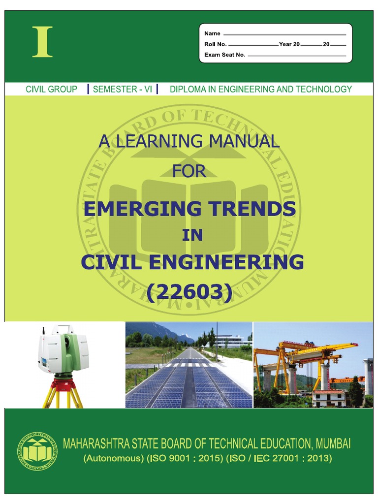 Emerging Trends in Civil Engineering | PDF | Arc Gis | Graphical User Interfaces