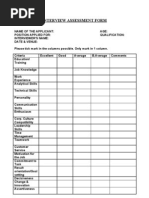Trainee's Performance Appraisal Form | PDF | Performance Appraisal ...