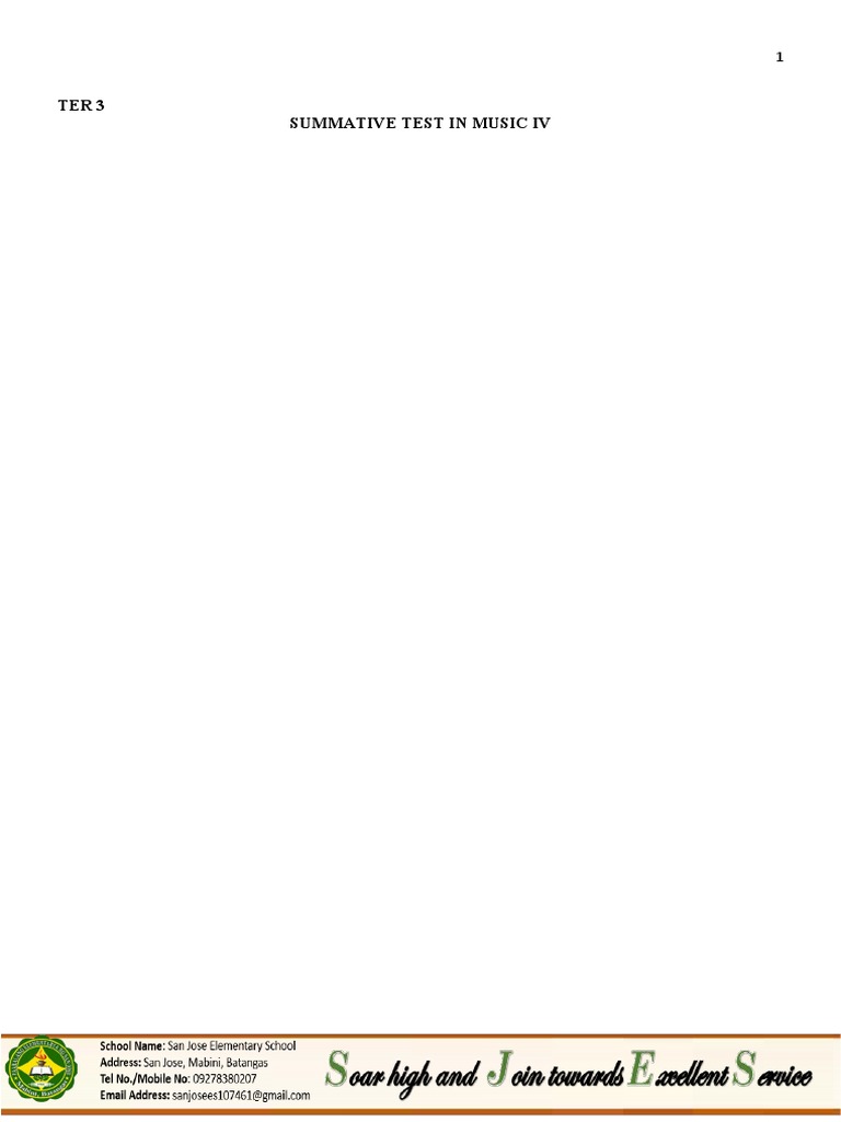 Quarter-3-Grade-4-Summative Test in EPP | PDF