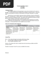 Formal Lesson Plan Ela First Grade | PDF | Reading Comprehension ...