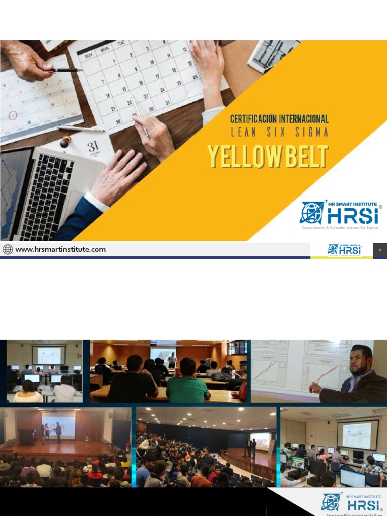 Manual Yellow Belt | PDF | Lean Manufacturing | Six Sigma