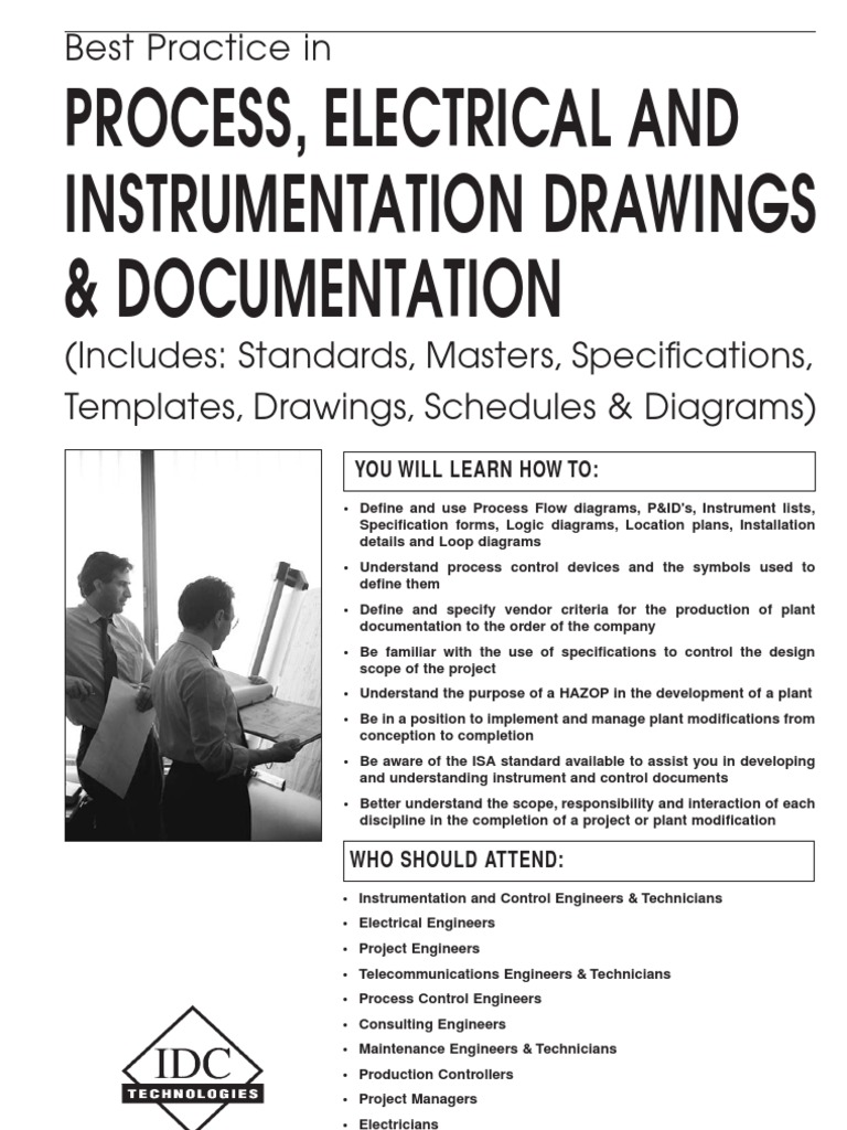 Process, Electrical & Instrumentation Drawings and Documentation | PDF