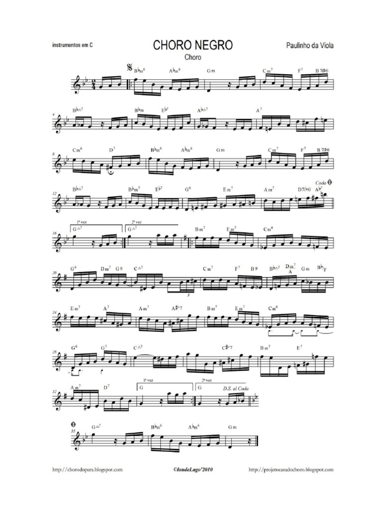 Choro Negro | PDF