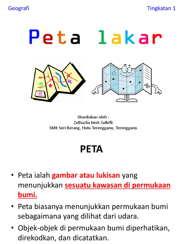Bab 3 Peta Lakar | PDF
