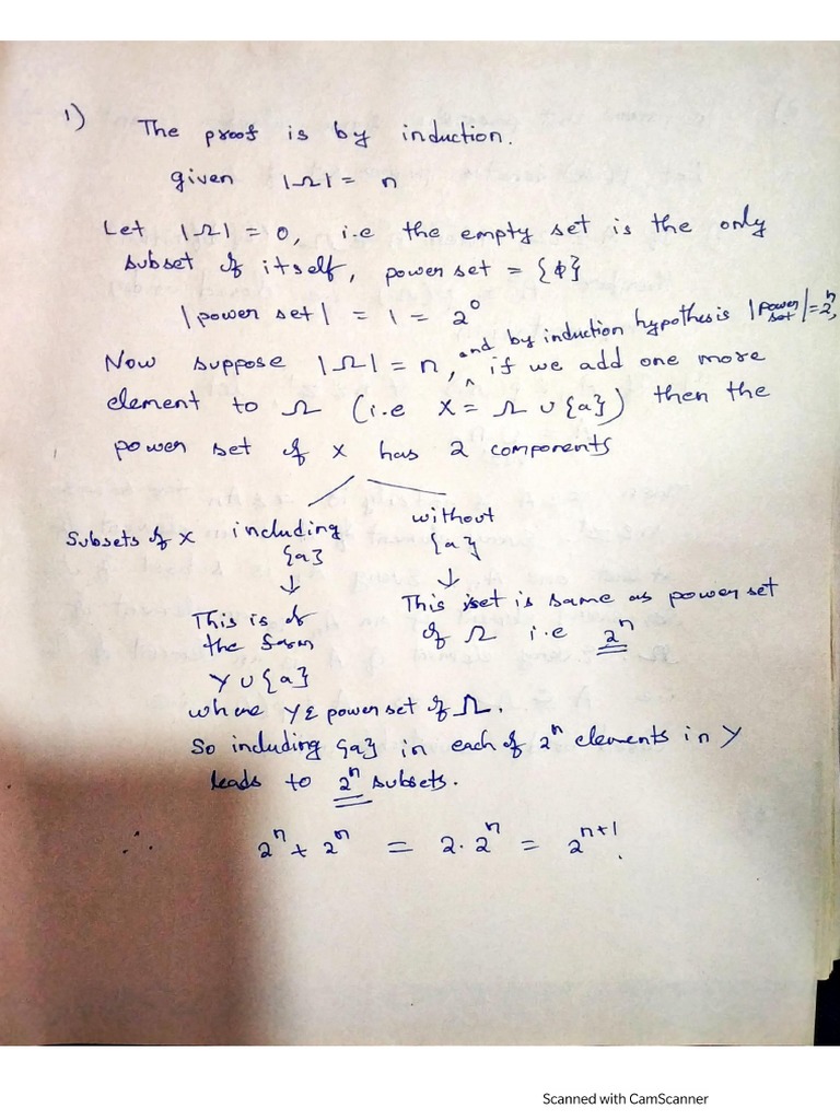 Problem Set Axioms Solution | PDF