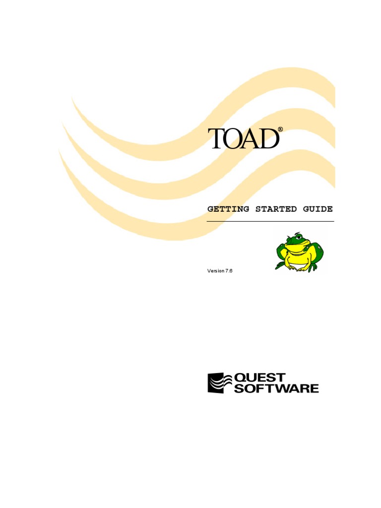 TOAD Getting Started Guide | PDF | Oracle Database | Pl/Sql