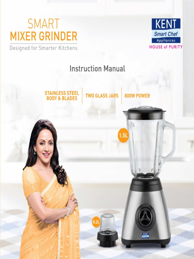 SMART MIXER GRINDER - Manual | PDF