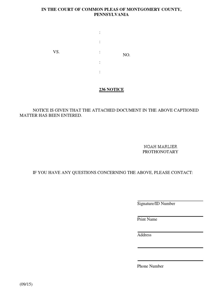 236 Notice | PDF