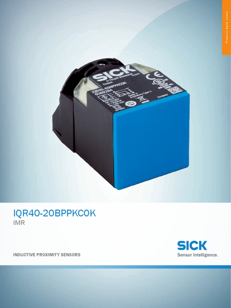 Sick Sensor Data Sheet | PDF | Electrical Connector | Construction