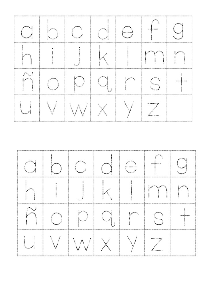 Abc Minúsculas | PDF