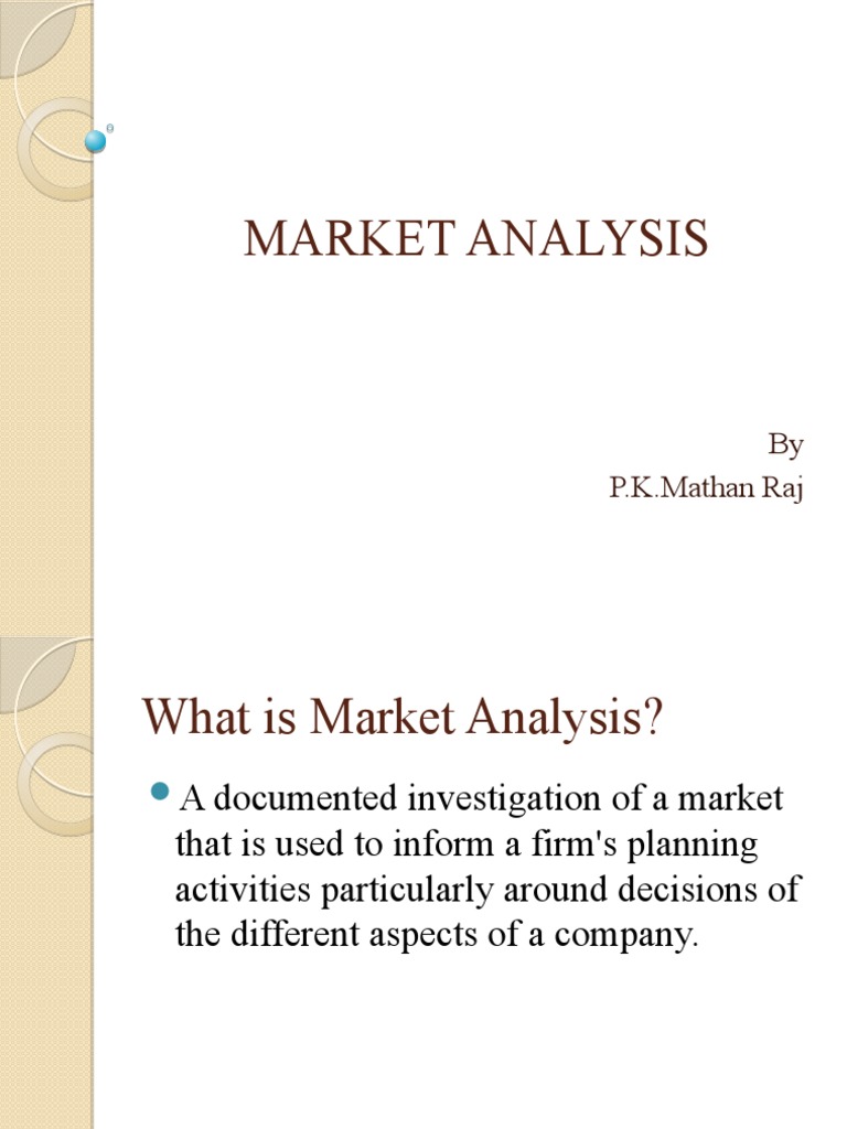 Market Analysis | PDF | Business | Market Analysis