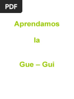 Cuadernillo G Gu Gü | PDF