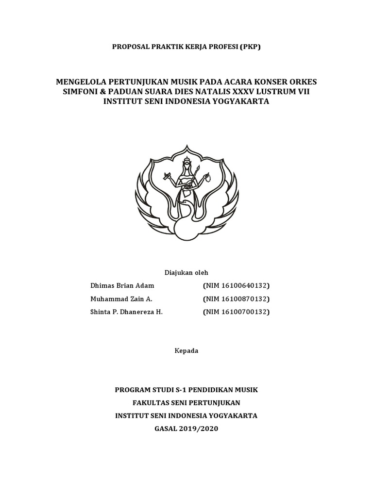 Contoh Proposal PKP | PDF