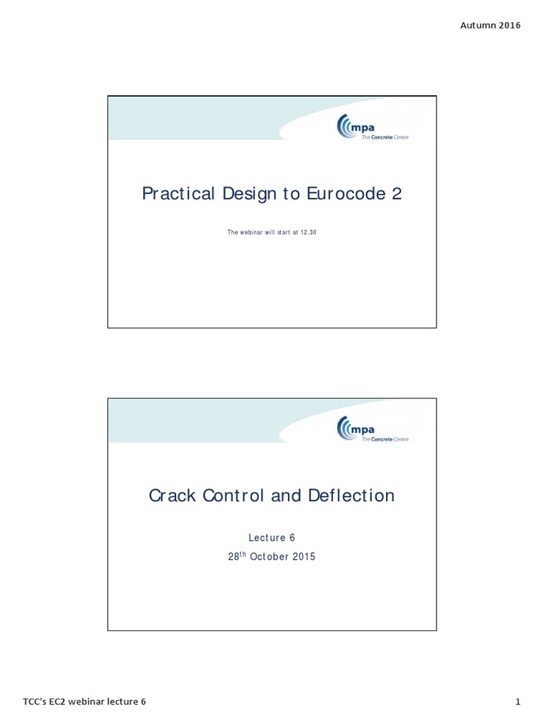 Practical Design To Eurocode 2 - Lecture-5 - Punching Shear at Column C1 | PDF | Mechanical ...