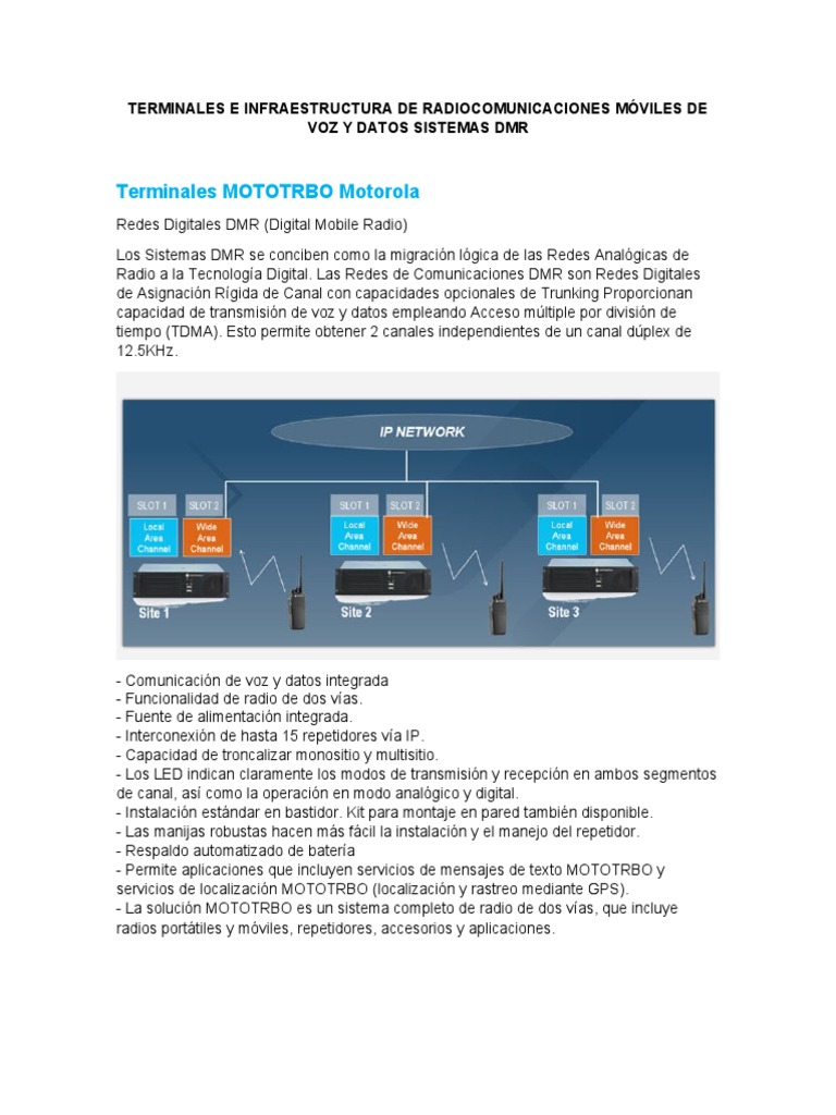Motorola Vs Hytera | PDF | Radio | Telefonía móvil