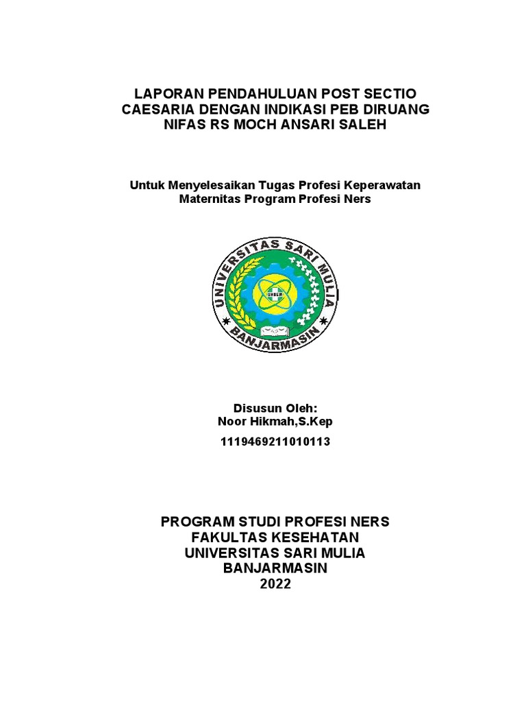 LP Post SC Dengan Peb | PDF