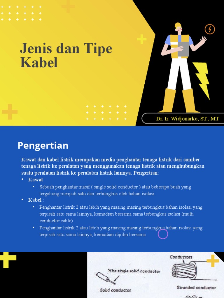 Jenis Dan Tipe Kabel | PDF | Teknologi & Rekayasa