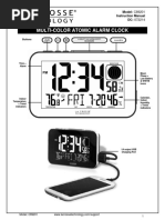 Ultronic Clock CL-266 - Instructions | PDF | Clock | Time